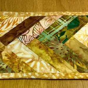 Batik Mug Rug Snack Mat - Etsy