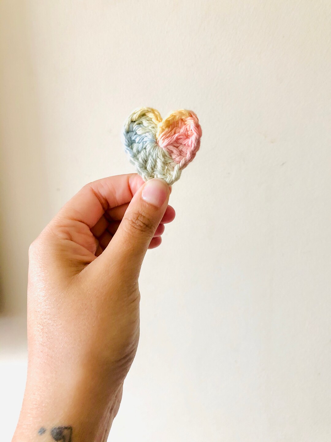 Crochet Heart Hair Clips Heart Clips Heart Snap Clips Valentines