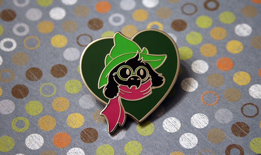 Deltarune Pins Ralsei in Silver Metal - Etsy