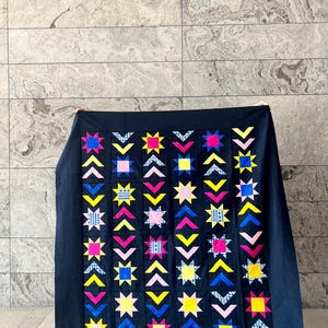 Sunset Star Quilt Pattern (PDF Download) - Etsy