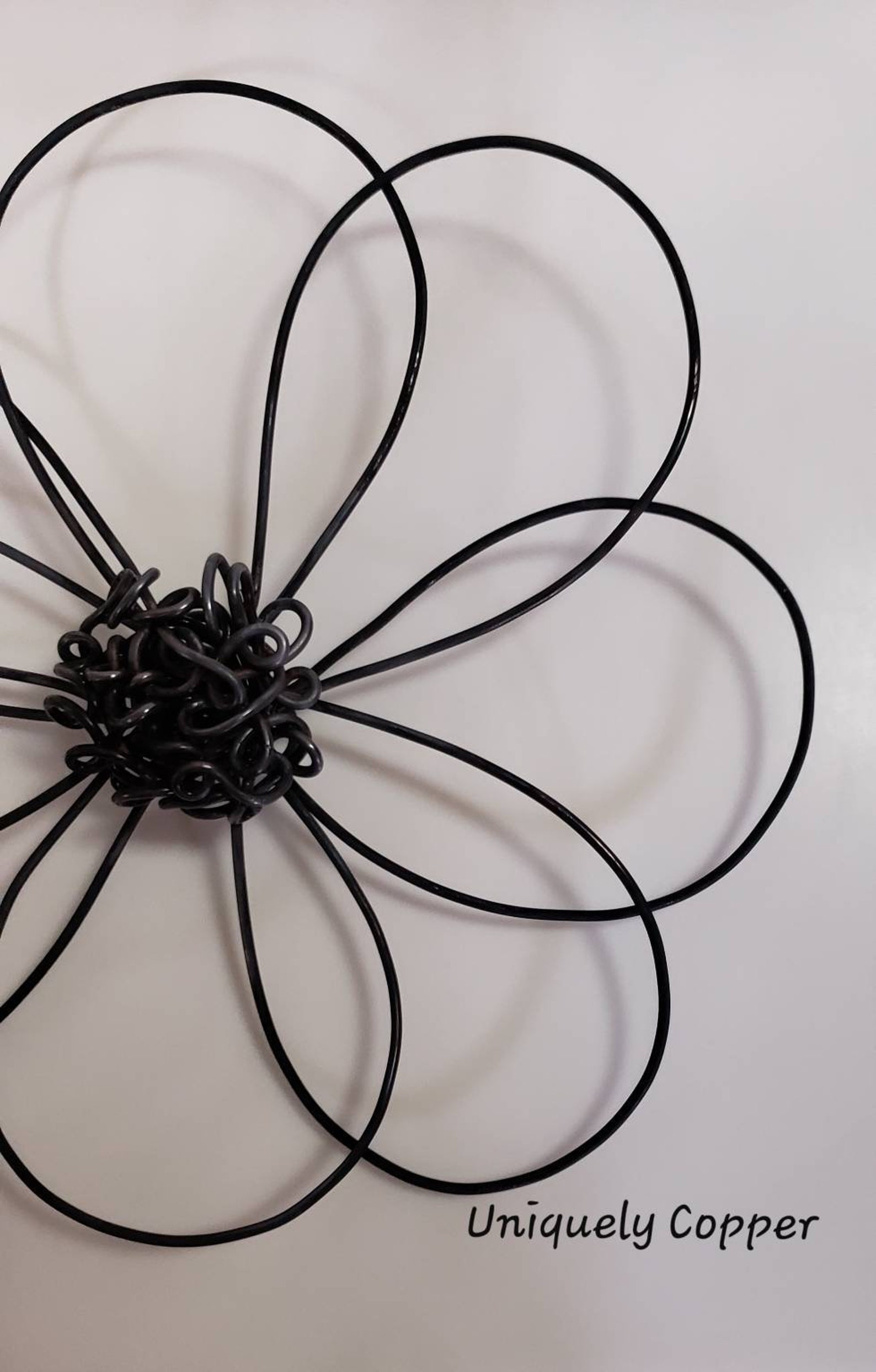Copper Wire Flower Copper Flower Wire Flower Copper - Etsy