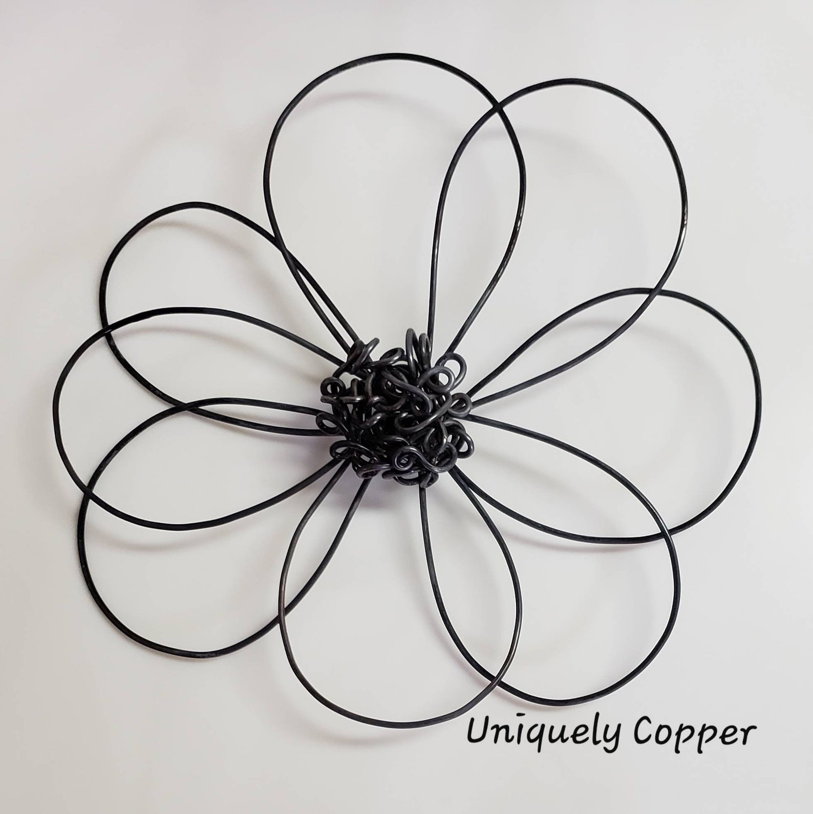 Copper Wire Flower Copper Flower Wire Flower Copper - Etsy