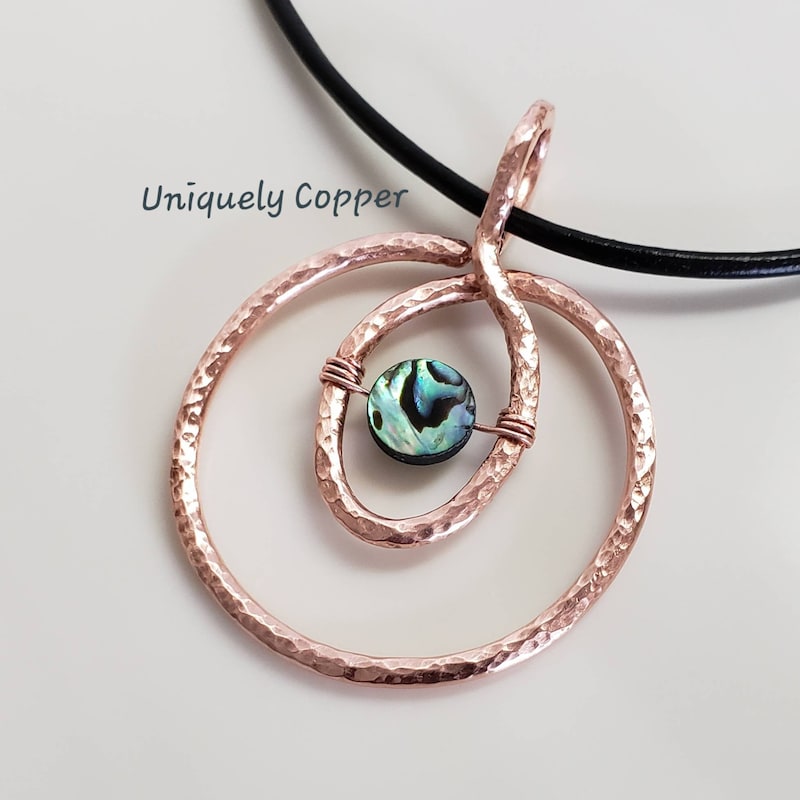 Copper Pendant - Etsy