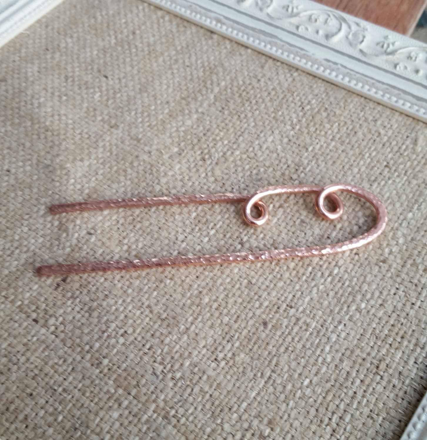 Hair Pin Hair Fork Hair Accessories Hair Stick Copper Hair | Etsy