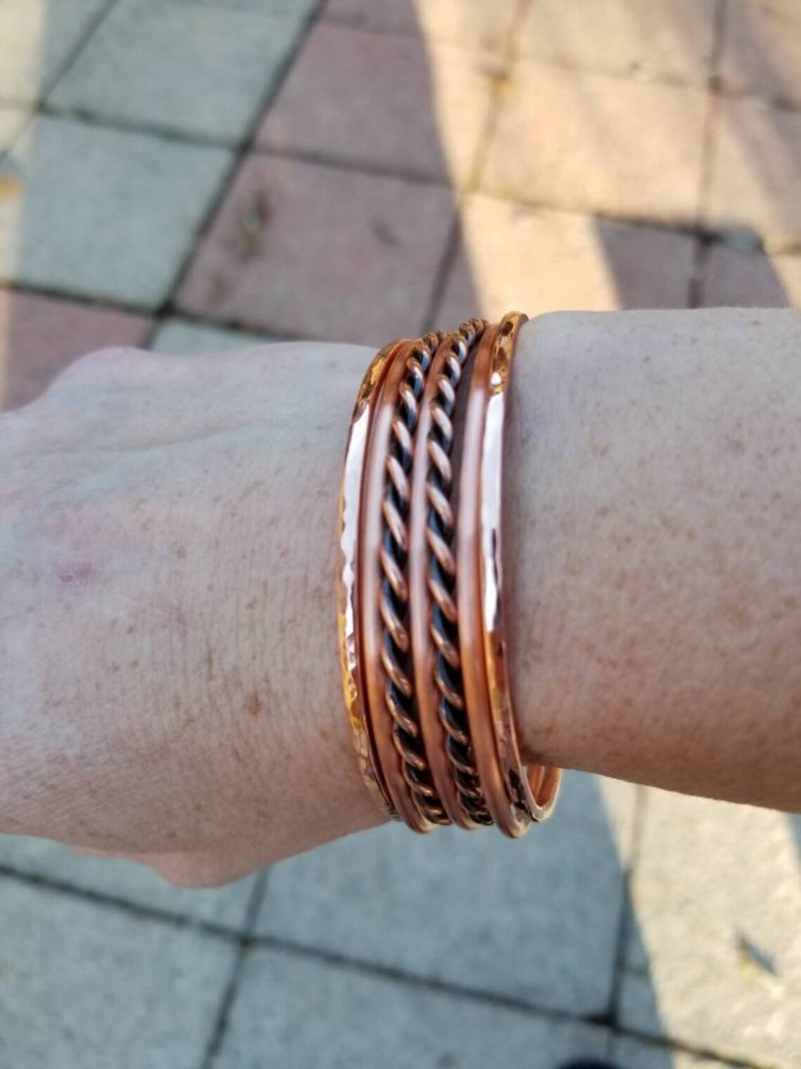Stacking Bangles Cooper Bracelet Copper Bangle Copper - Etsy