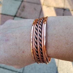 Stacking Bangles, Cooper Bracelet, Copper Bangle, Copper Bangles ...