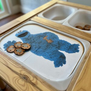 Feed the Monster Printable Trofast Flisat Lid Insert / Ikea Insert ...