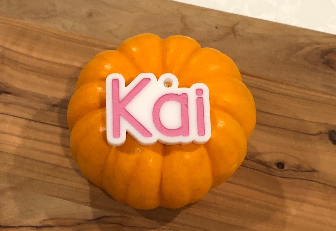 Custom Dog Tag // White Acrylic Dog Tag // Personalized Pet Tag // Cat ...