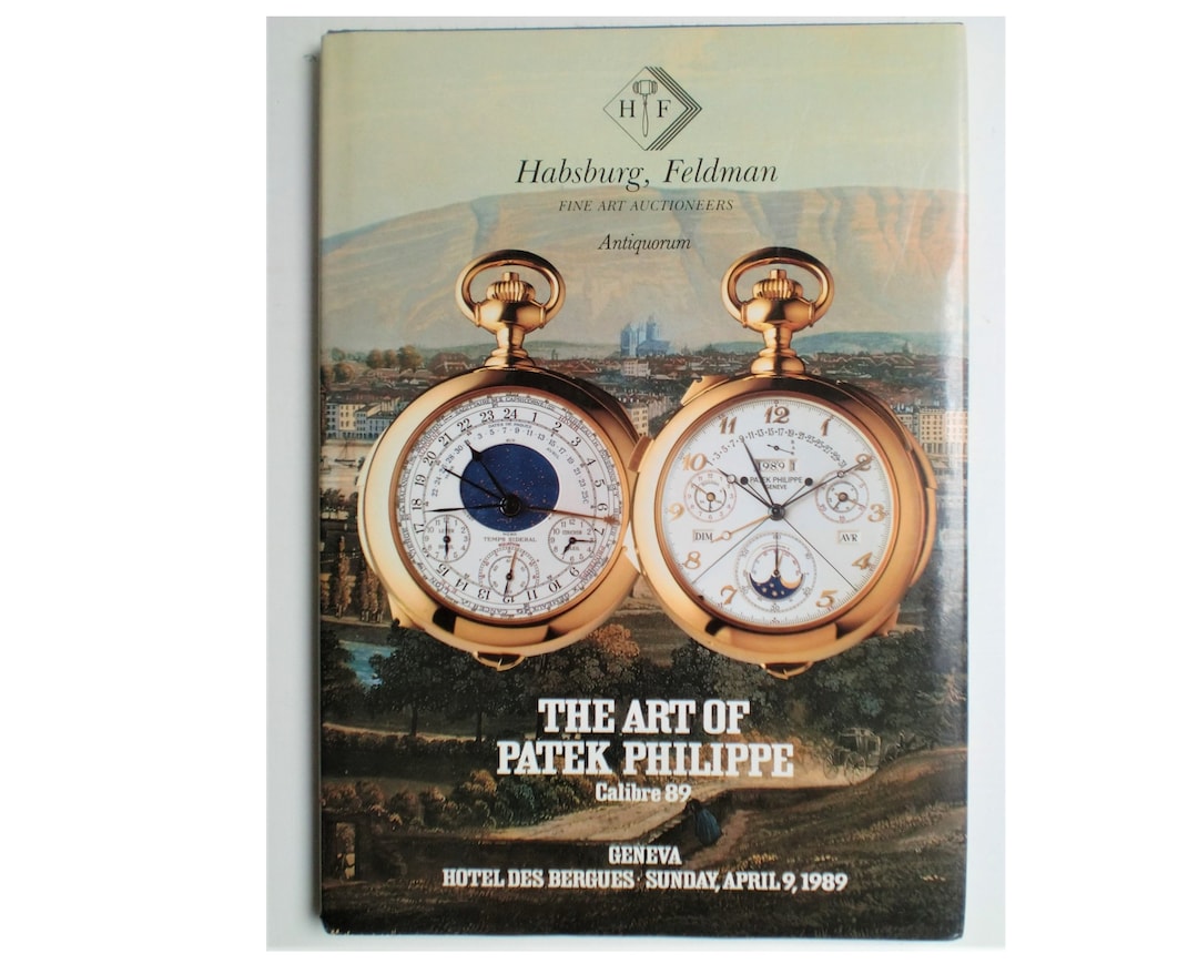 The ART of PATEK PHILIPPE Calibre-89 Auktion Hardcover Buch - Etsy