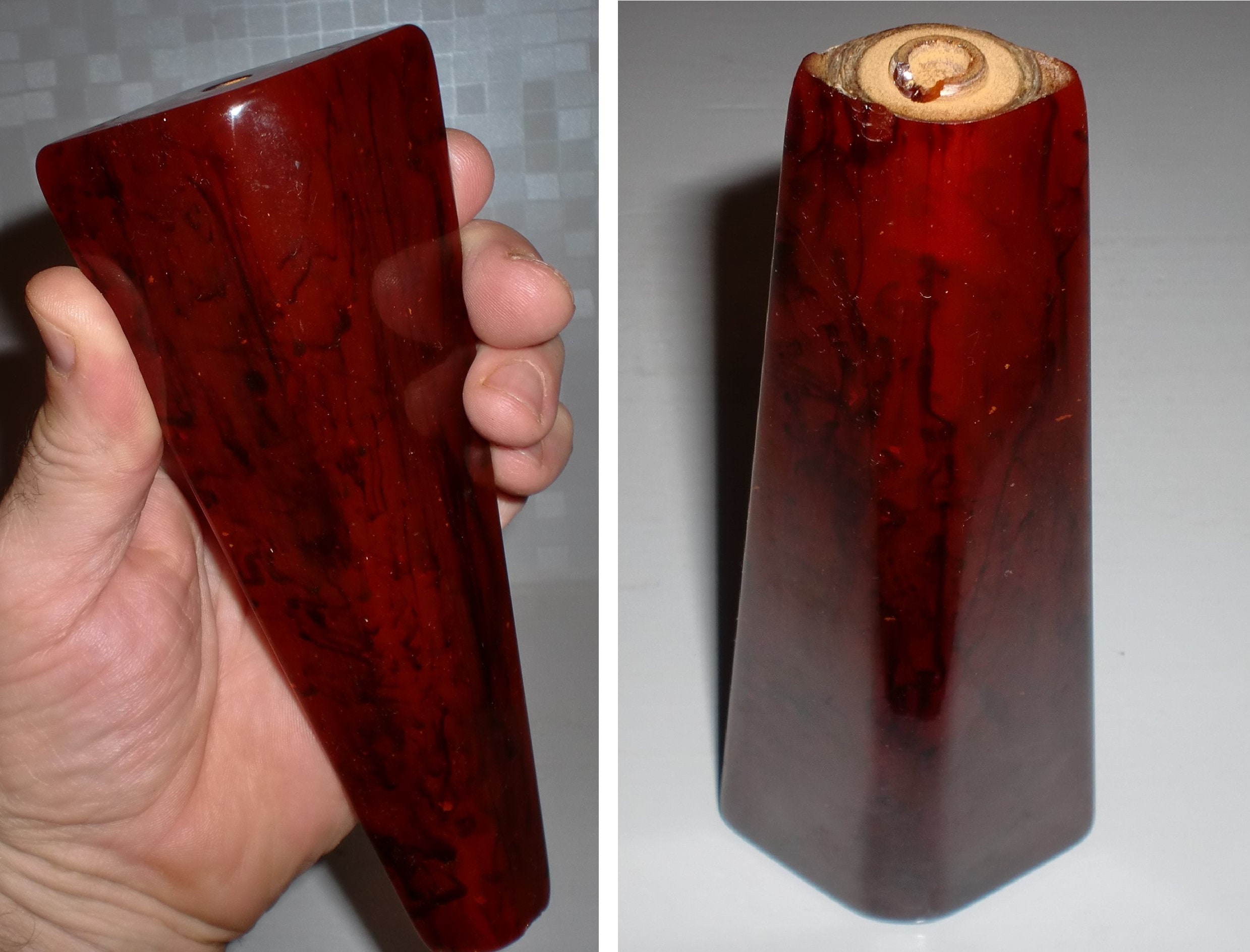 Bakelit Catalin Marmoriert Seltene Schöne Farbe Wie - Etsy