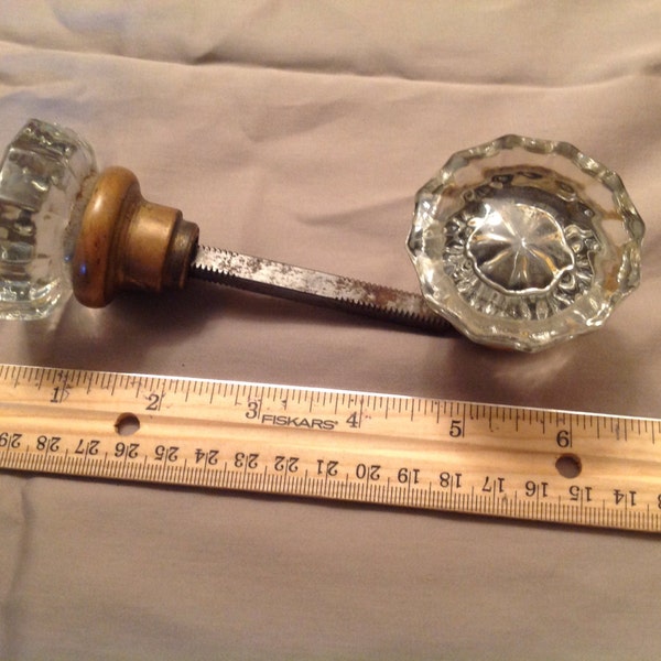 Antique Glass Door Knobs - Etsy