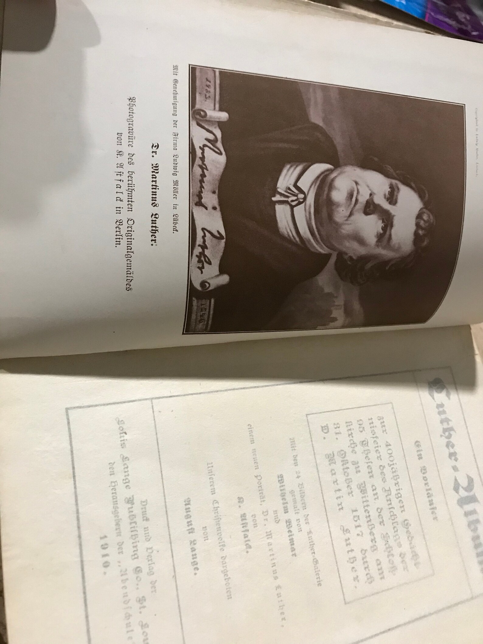 Luther- Album 1910 - Etsy