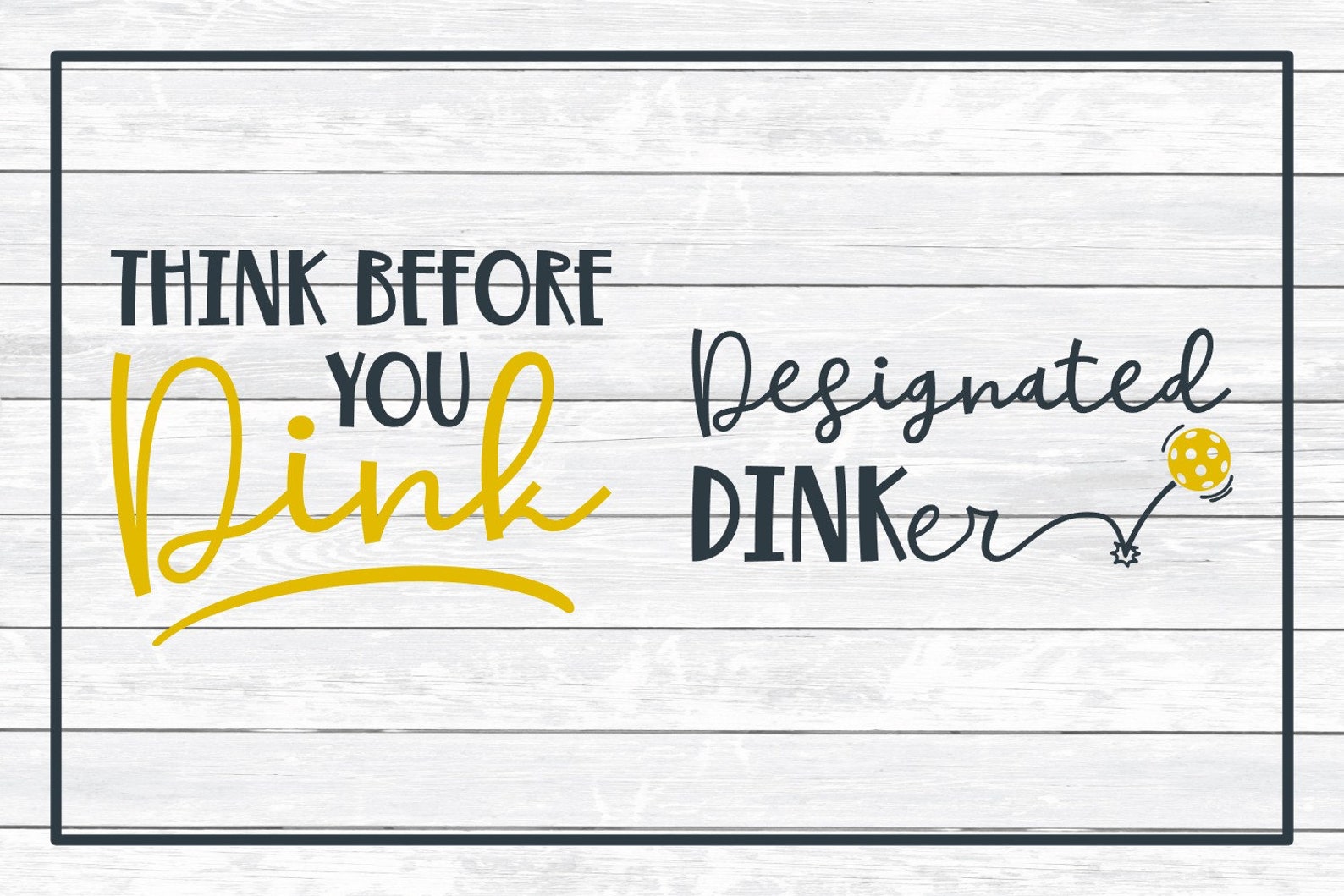 Pickleball Dinking Puns Bundle, SVG Cut Files for Crafters - Etsy