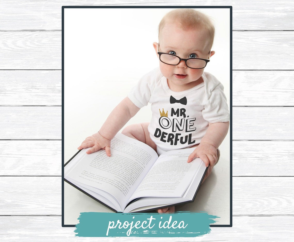 Mr. One Derful - First Birthday SVG Cut File - Etsy