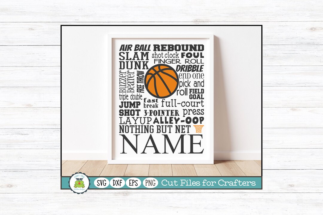 Basketball Subway Art, SVG Cut File for Crafters, PNG Printable Wall ...
