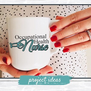 Nursing Titles, Types of Nurses Design Bundle SVG Cut Files for ...