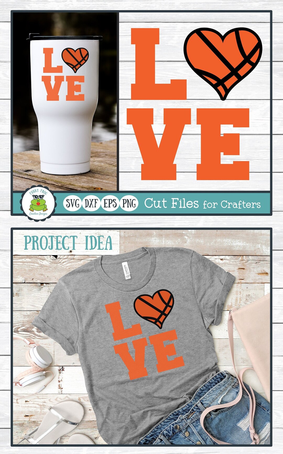 Basketball Love SVG Cut File for Crafters - Etsy