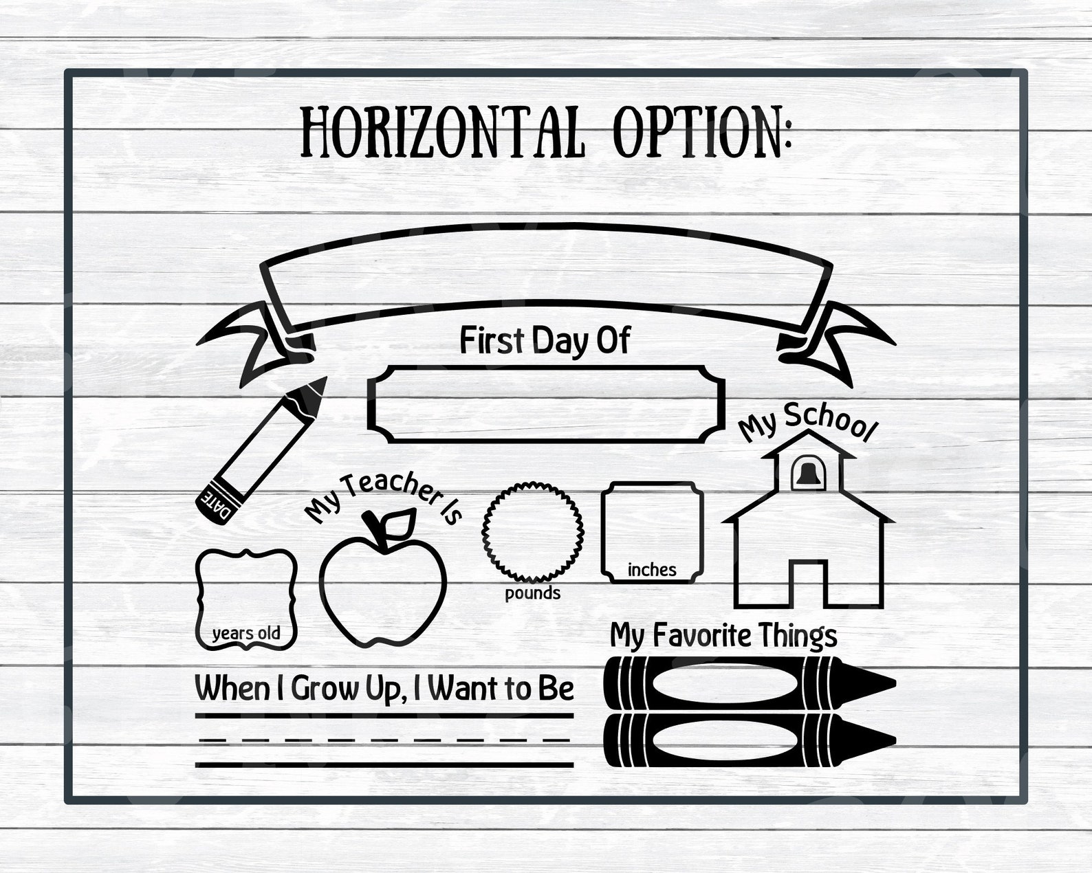 First Day of School SVG Cut File for Crafters - Etsy