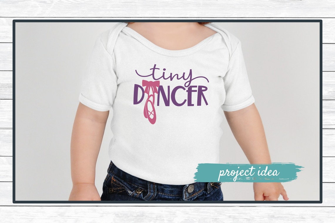 Tiny Dancer Ballet SVG Cut File for Crafters - Etsy