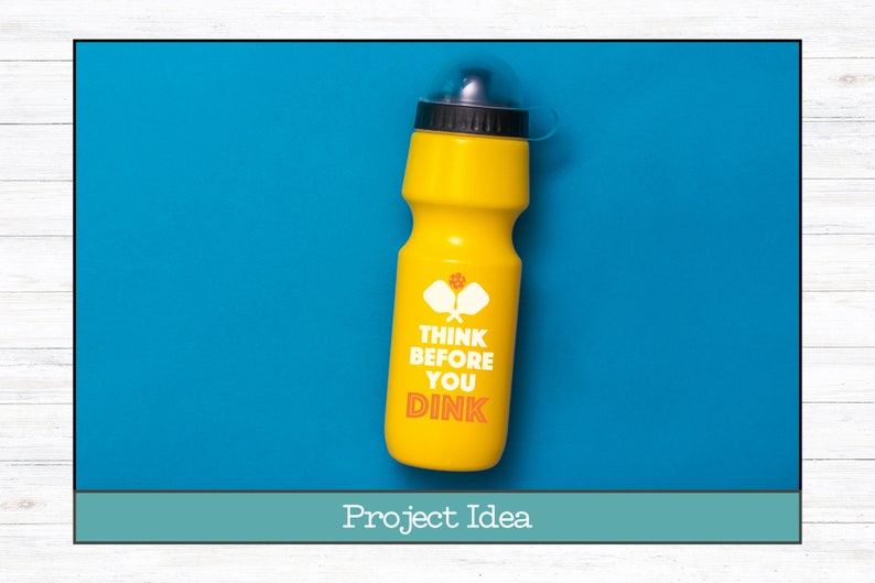 Think Before You Dink, Pickleball SVG Cut File for Crafters - Etsy