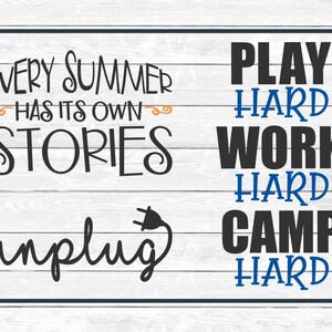 Summer Fun Design Bundle, SVG Cut Files for Crafters - Etsy