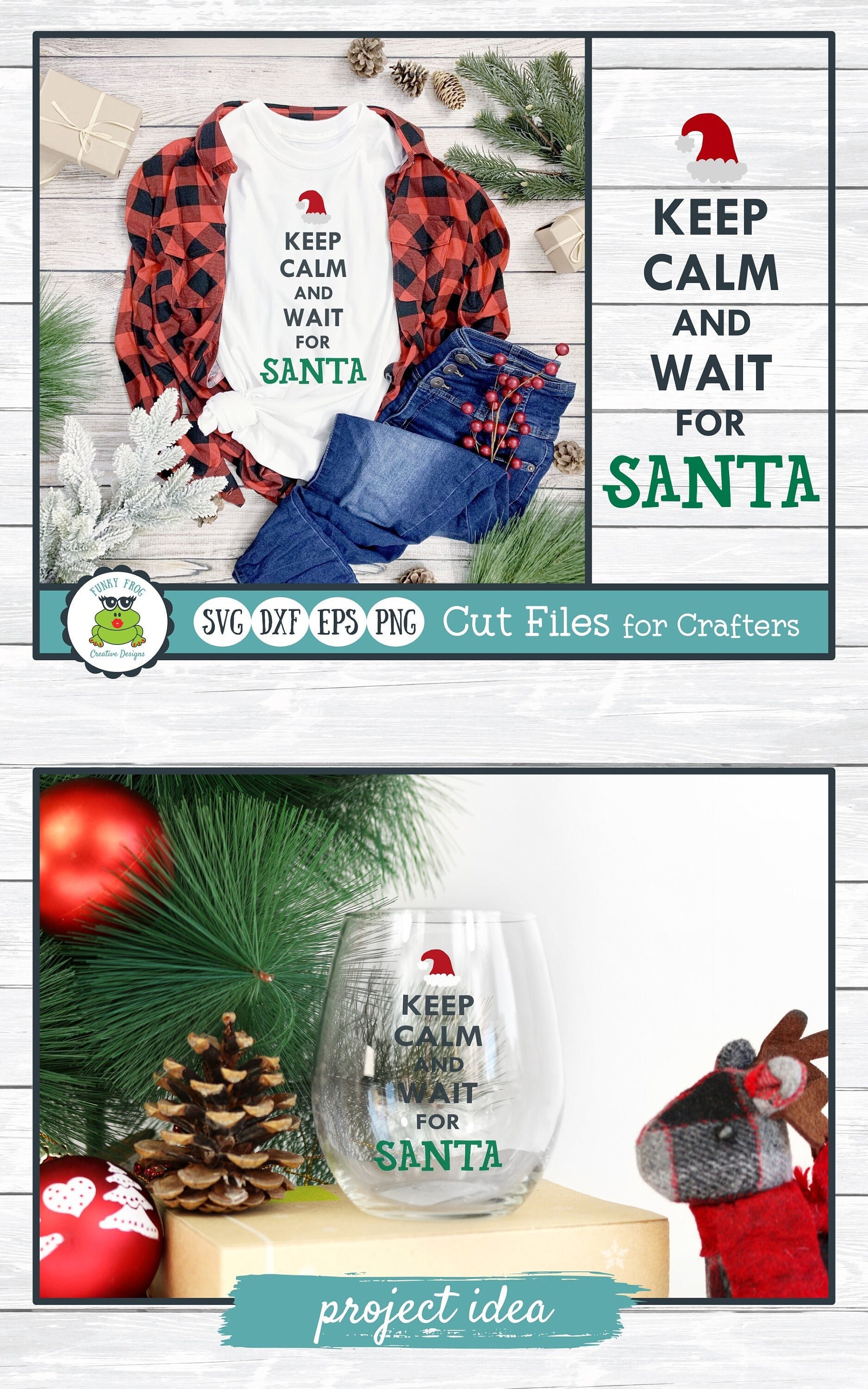 Keep Calm Santa Is Coming