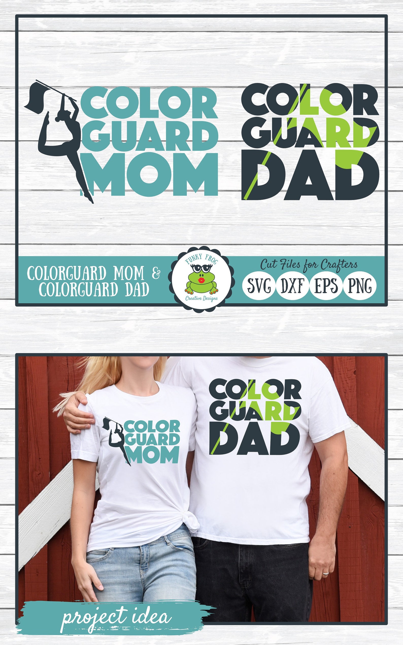 Color Guard Mom and Color Guard Dad SVG Cut Files for Crafters | Etsy