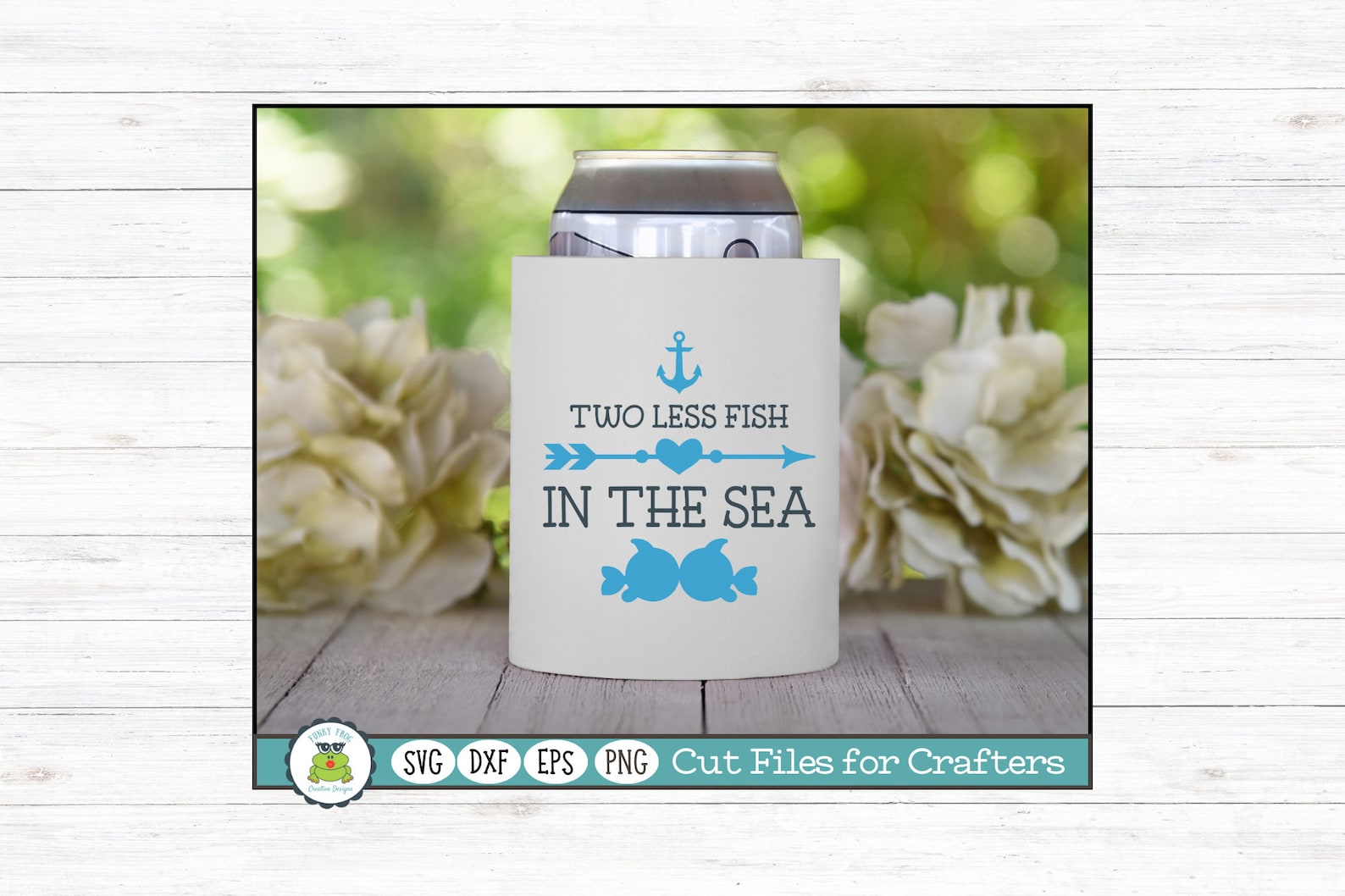 Two Less Fish in the Sea, Wedding Engagement SVG Cut File for Crafters ...