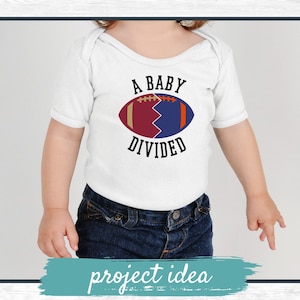 A Baby Divided, Football SVG Cut File for Crafters - Etsy