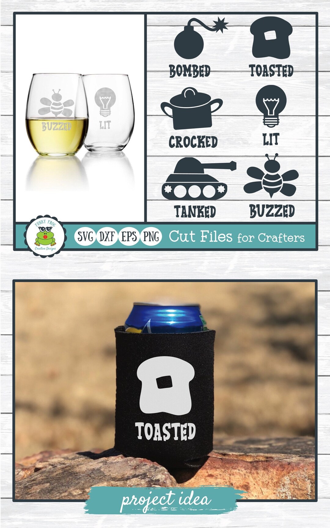 Funny Drink Labels Design Bundle - SVG Cut Files for Crafters - Etsy