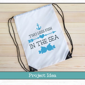 Two Less Fish in the Sea, Wedding Engagement SVG Cut File for Crafters ...