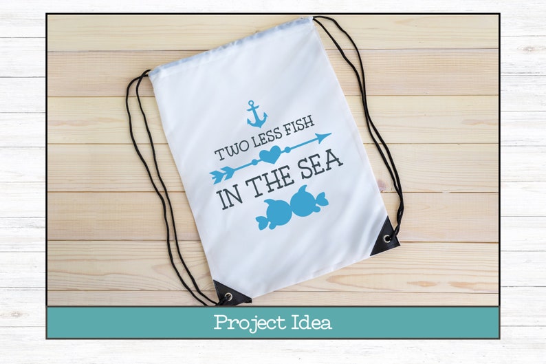 Two Less Fish in the Sea, Wedding Engagement SVG Cut File for Crafters ...