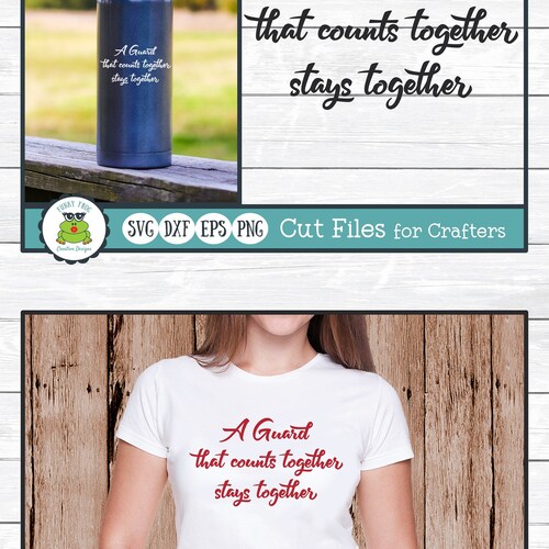 Color Guard Love SVG Cut File for Crafters - Etsy