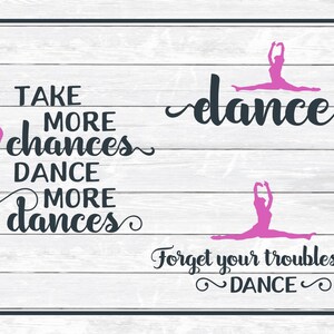 Dance Quotes Design Bundle, SVG Cut Files for Crafters - Etsy