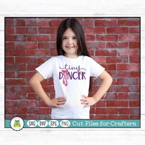 Tiny Dancer, Ballet SVG Cut File for Crafters - Etsy
