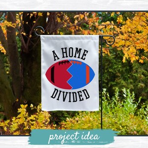 A Home Divided - Football SVG Cut File - Etsy