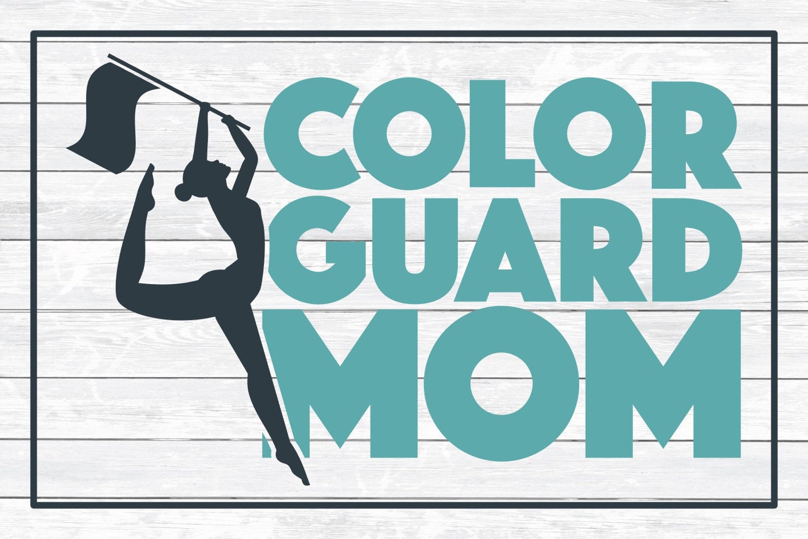 Color Guard Mom and Color Guard Dad SVG Cut Files for Crafters | Etsy