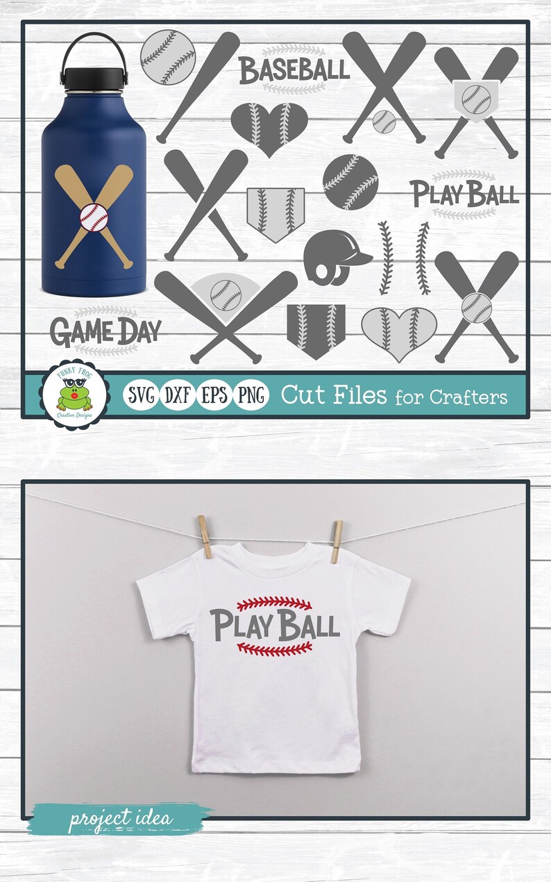 Baseball Design Bundle Svg Cut Files For Crafters Etsy