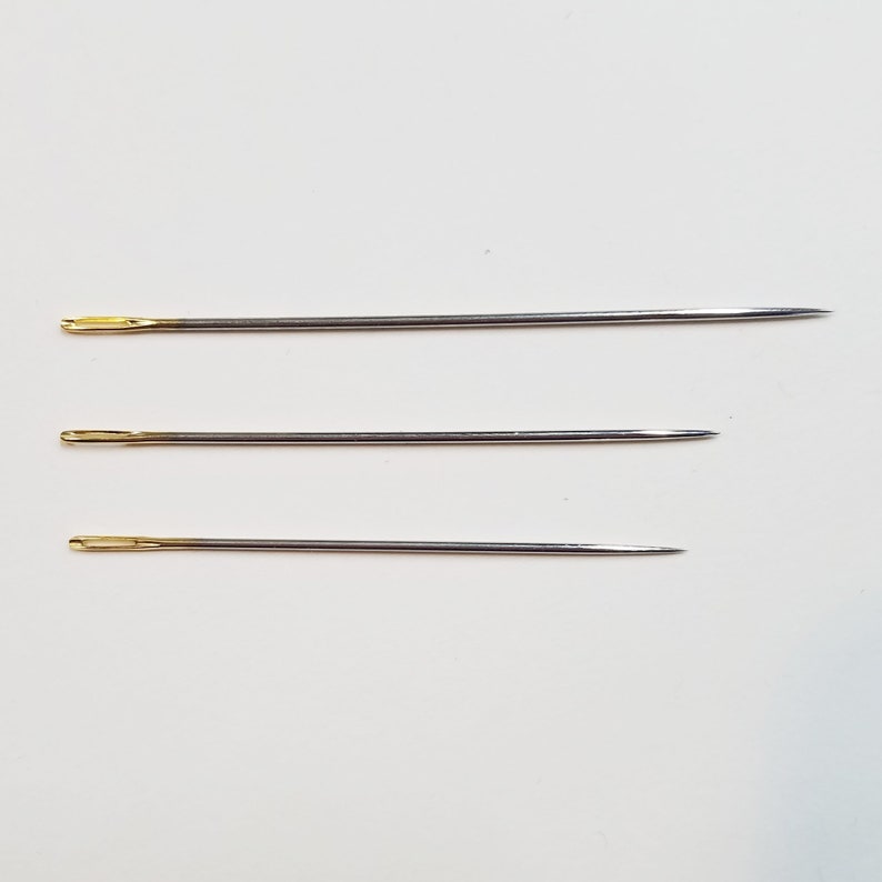 Clover Japan Sashiko Hand Stitching Needles - 3 Needles - Long Size - Etsy
