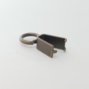 Set of 10 Metal 6mm Hole Japanese Koki Clips for Pouch Making - Silver ...