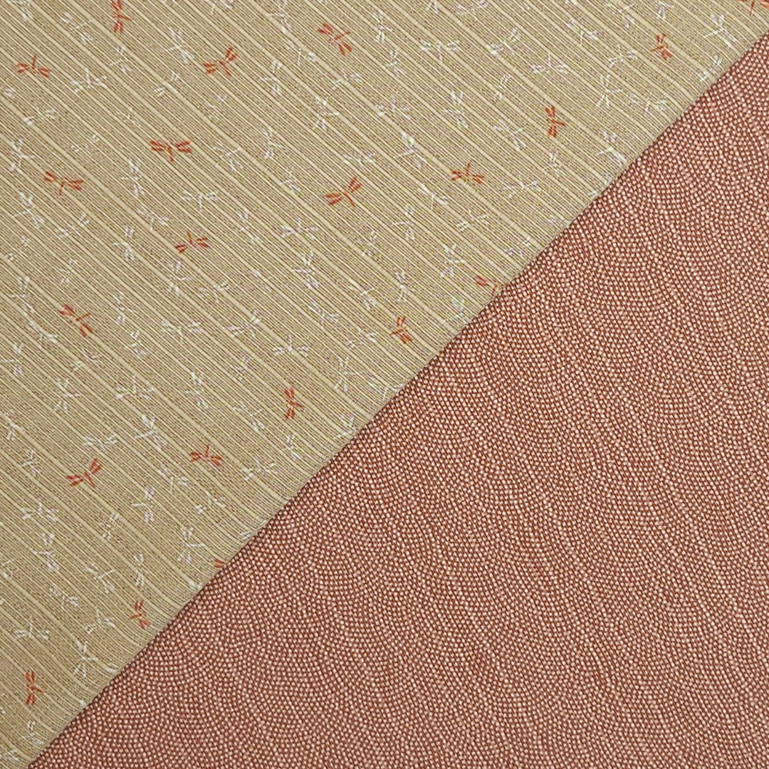 Sevenberry Japan Reversible Double Sided Dragonfly and Wave Dobby ...