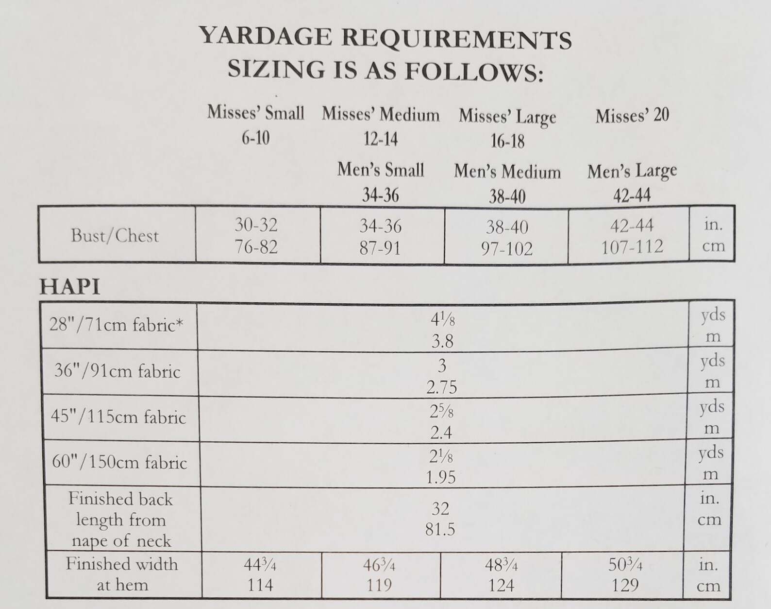 Folkwear Sewing Pattern 129 Japanese Hapi and Haori With - Etsy