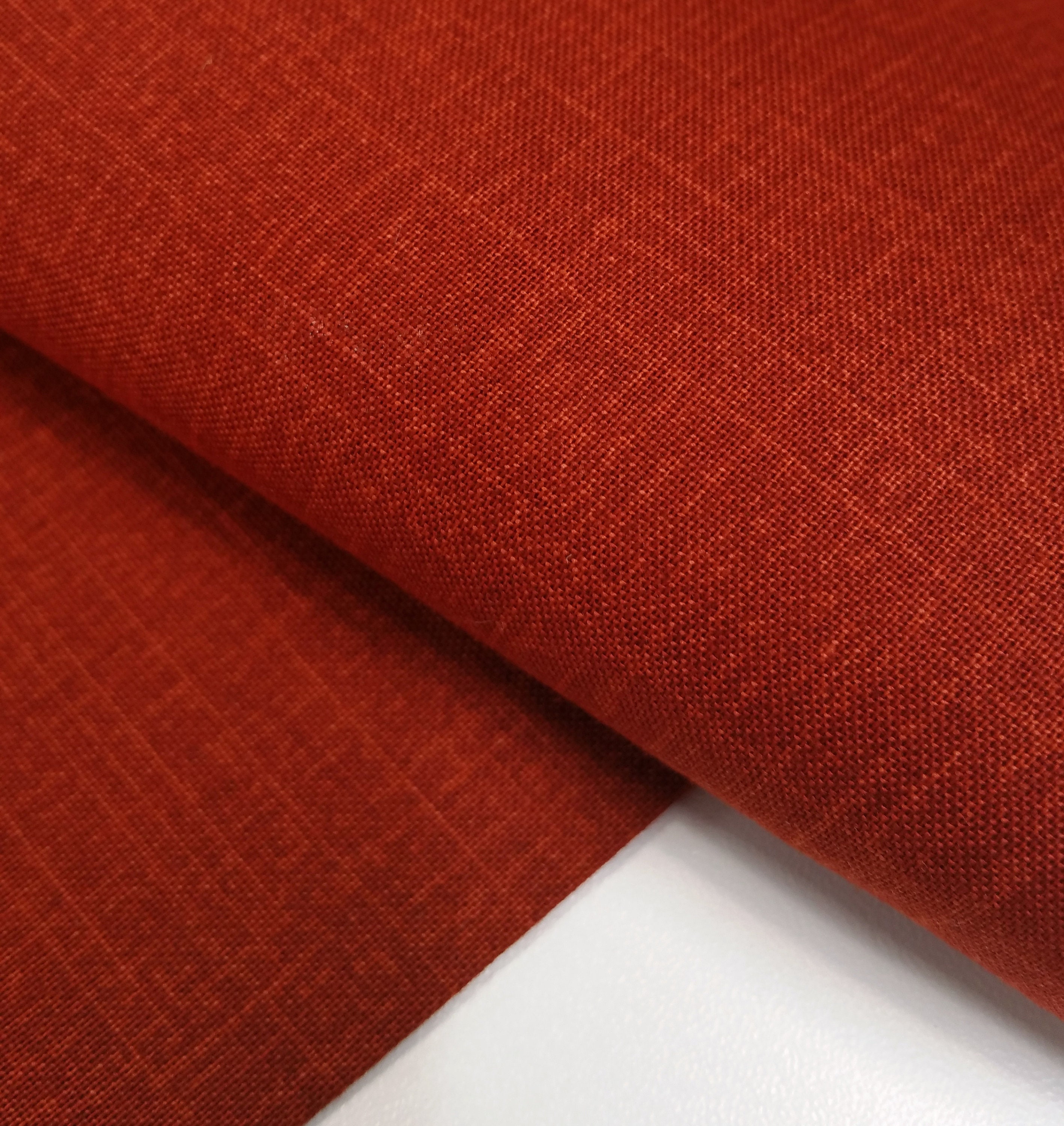 Japanese import New cotton quilting fabric - variegated red-orange