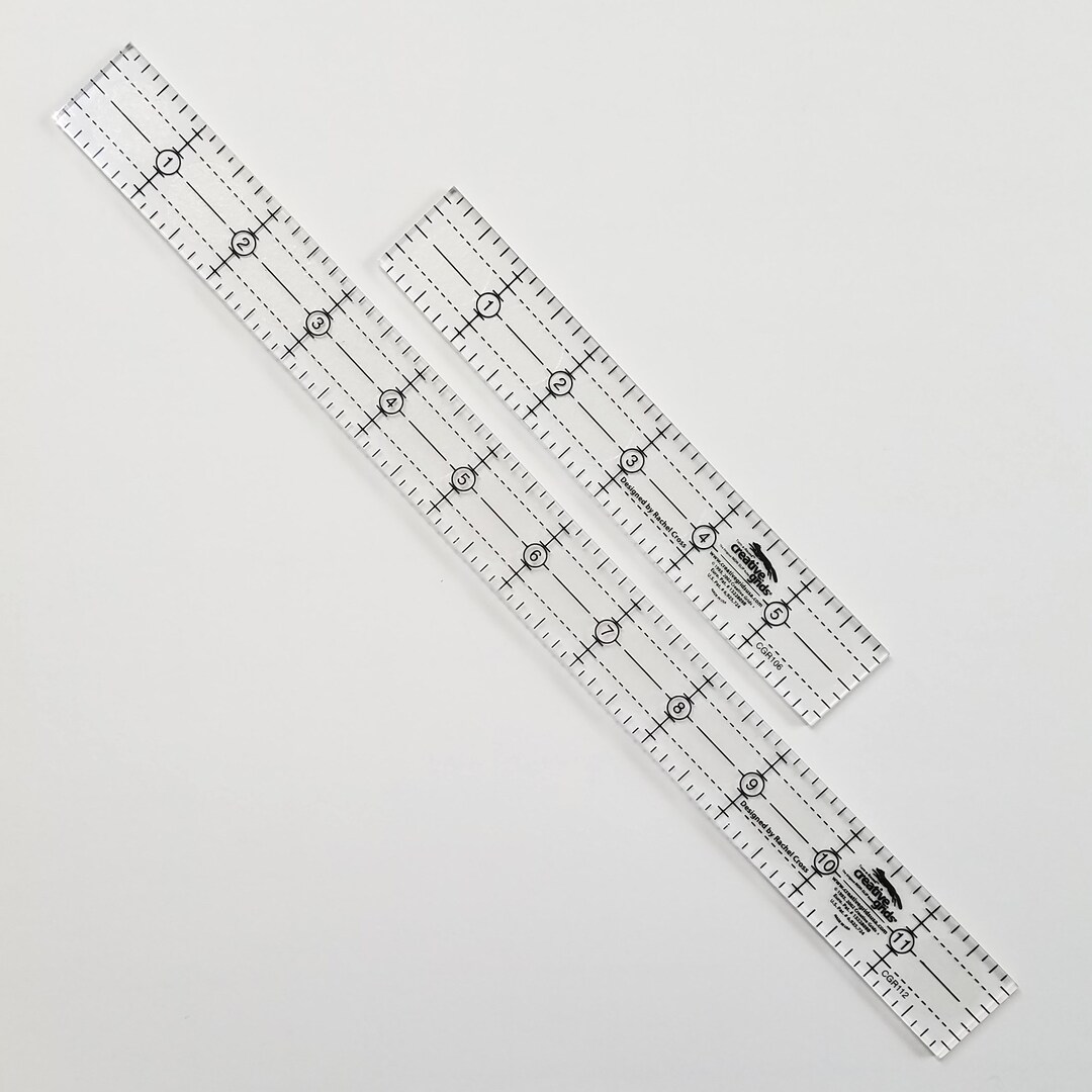 Creative Grids Non-slip Quilting Ruler, 1 Inch Grid (1x12 or 1x6) - Etsy