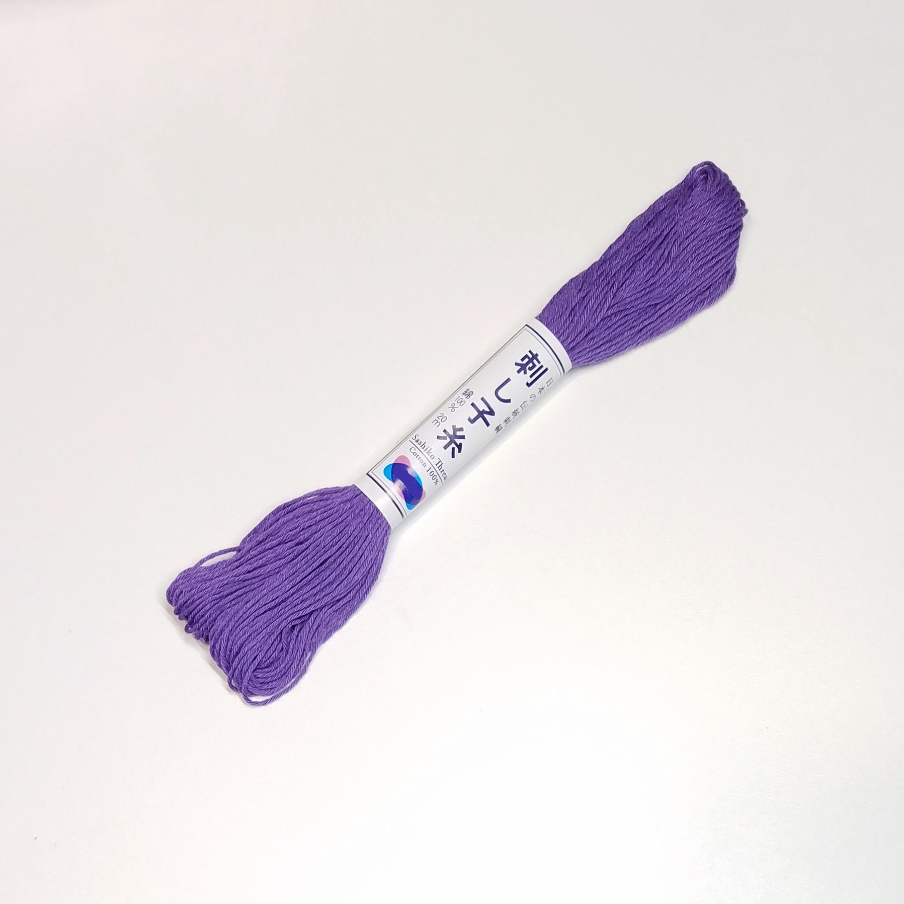 Sashiko thread - Purple color #19 - 20 meter skein