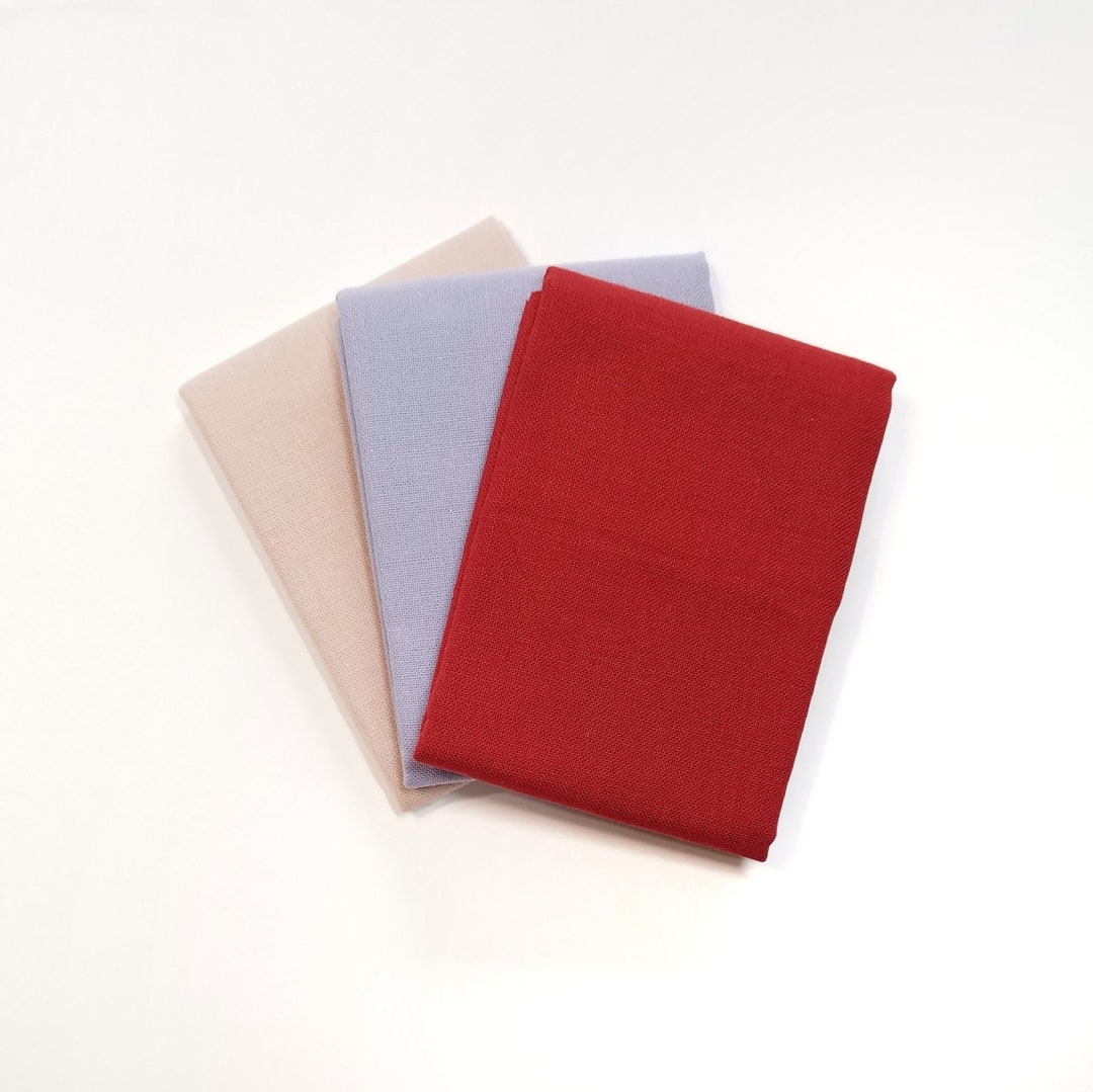 Olympus Sarashi Momen Fabric for Sashiko Pink Lavender and - Etsy