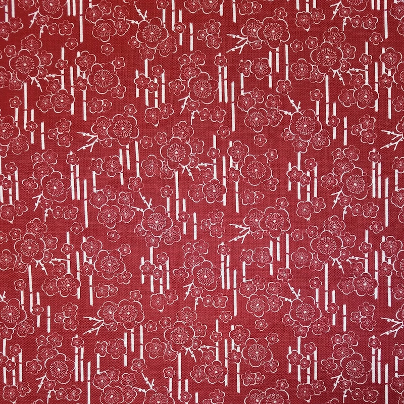 Bamboo Print Fabric - Etsy