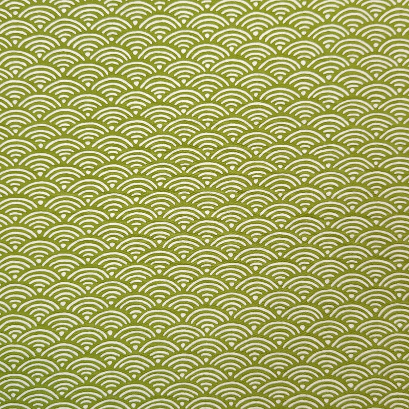 Japanese Olive Fabric - Etsy
