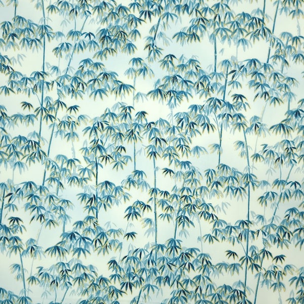 Bamboo Print Fabric - Etsy