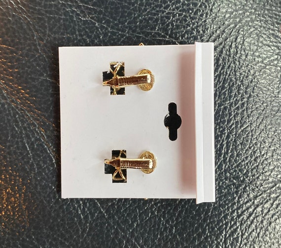 Vintage Sarah Coventry Peta Lure Clip Earrings Gold M… - Gem